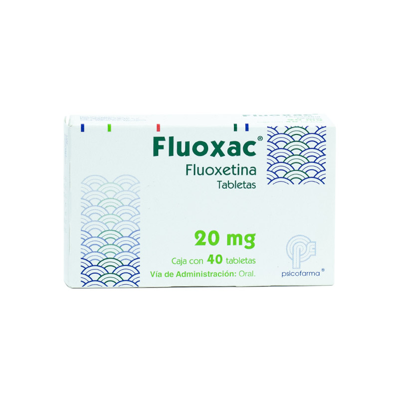 FLUOXAC 20MG TAB C/40 | Farmacias San Isidro | Farmacia a domicilio