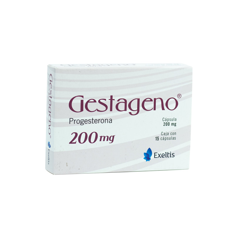 GESTAGENO 200MG CAP C/15 | Farmacias San Isidro | Farmacia a domicilio