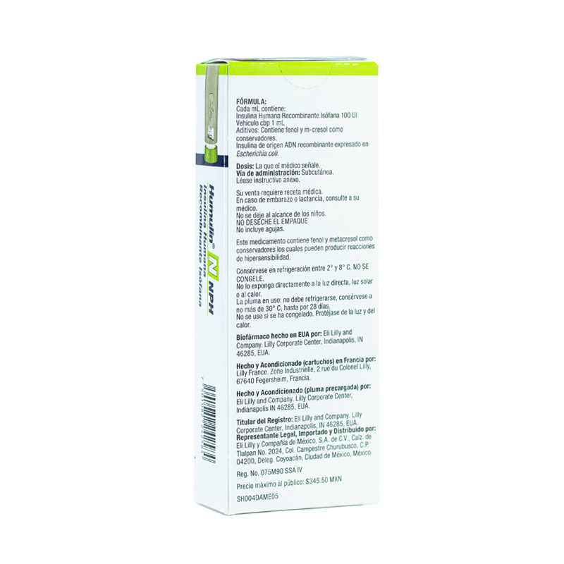 HUMULIN N KWIKPEN 3ML 100UI/ML | Farmacias San Isidro | Farmacia a ...