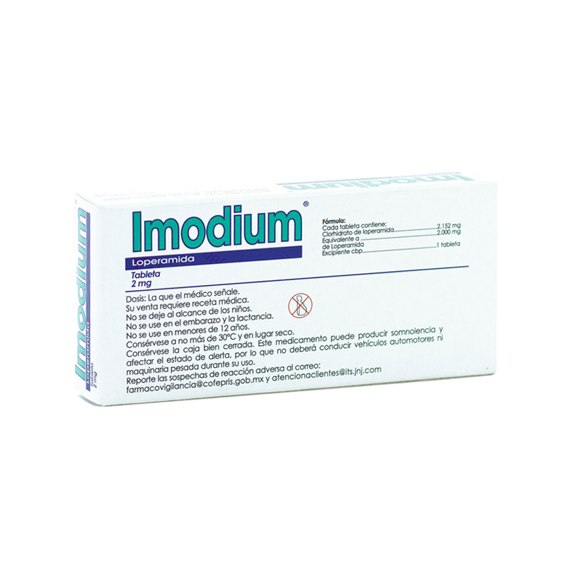 IMODIUM 2MG TAB C/12 | Farmacias San Isidro | Farmacia a domicilio