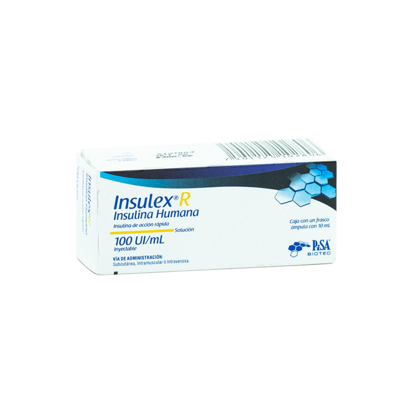 INSULEX R FAM 10ML | Farmacias San Isidro | Farmacia a domicilio