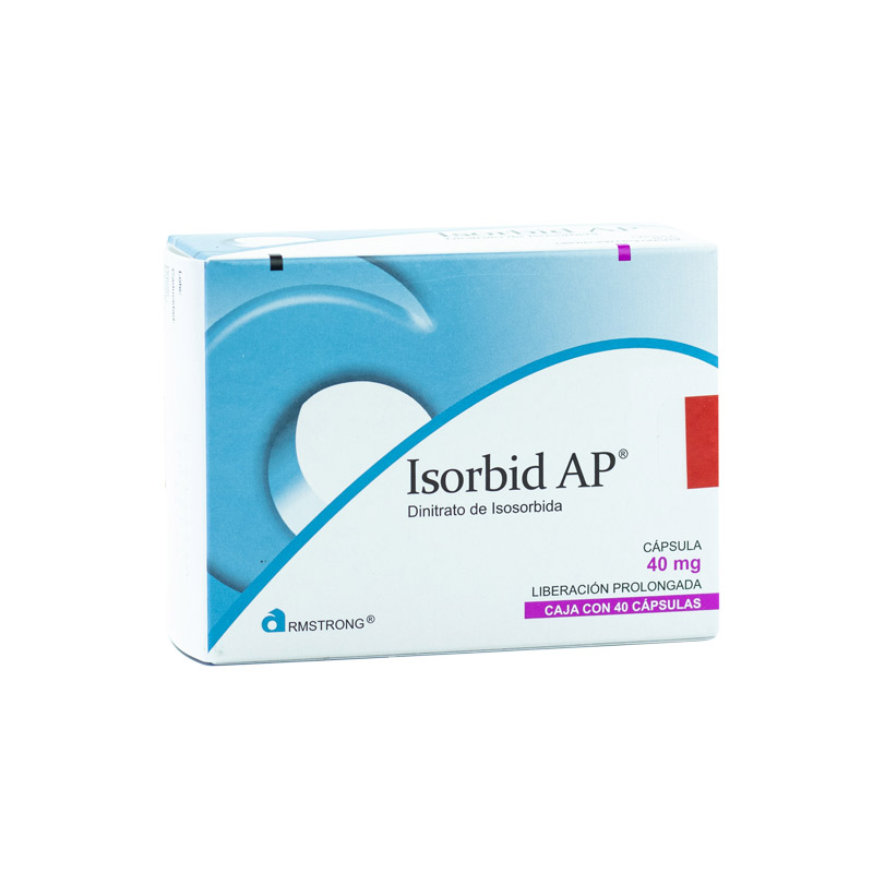 ISORBID AP 40MG TAB C/40 | Farmacias San Isidro | Farmacia a domicilio