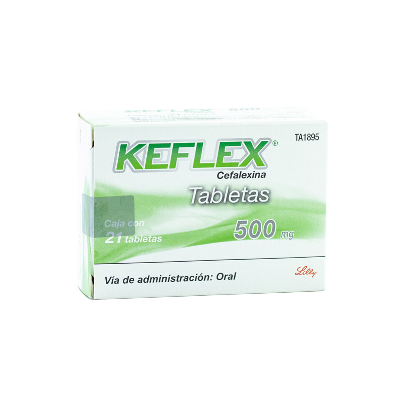 KEFLEX 500MG TAB C/21 | Farmacias San Isidro | Farmacia a domicilio