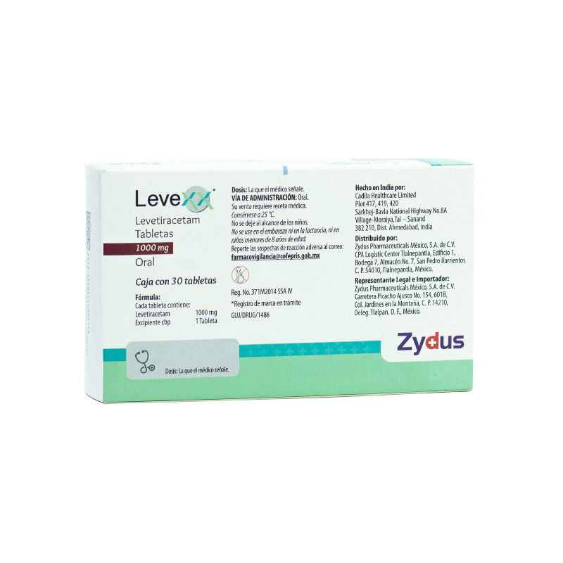 LEVEXX 1000 MG 30 TABLETAS | Farmacias San Isidro | Farmacia a domicilio