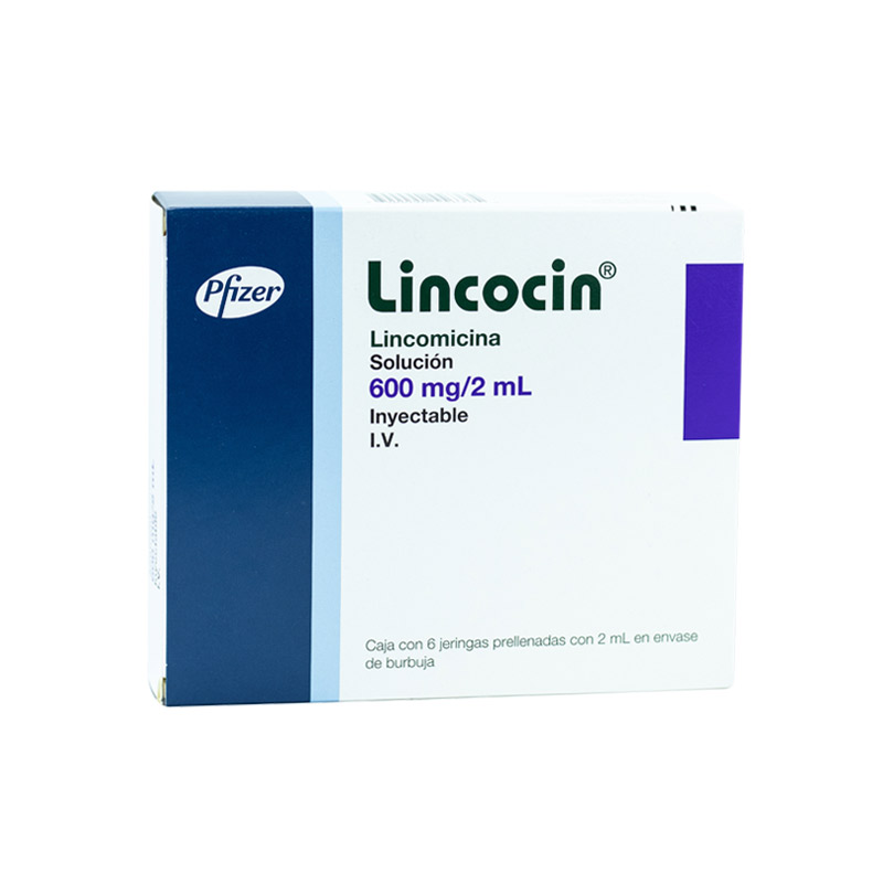 LINCOCIN 600MG JGA PREL6X2ML | Farmacias San Isidro | Farmacia a domicilio