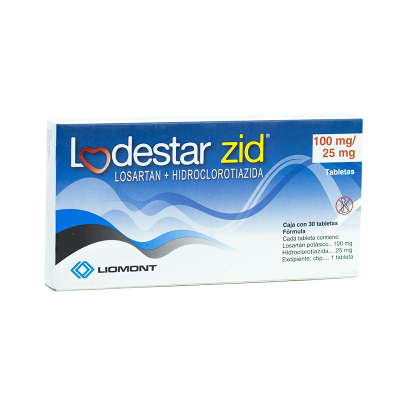 LODESTAR ZID 100/25MG.C/30 TABS | Farmacias San Isidro
