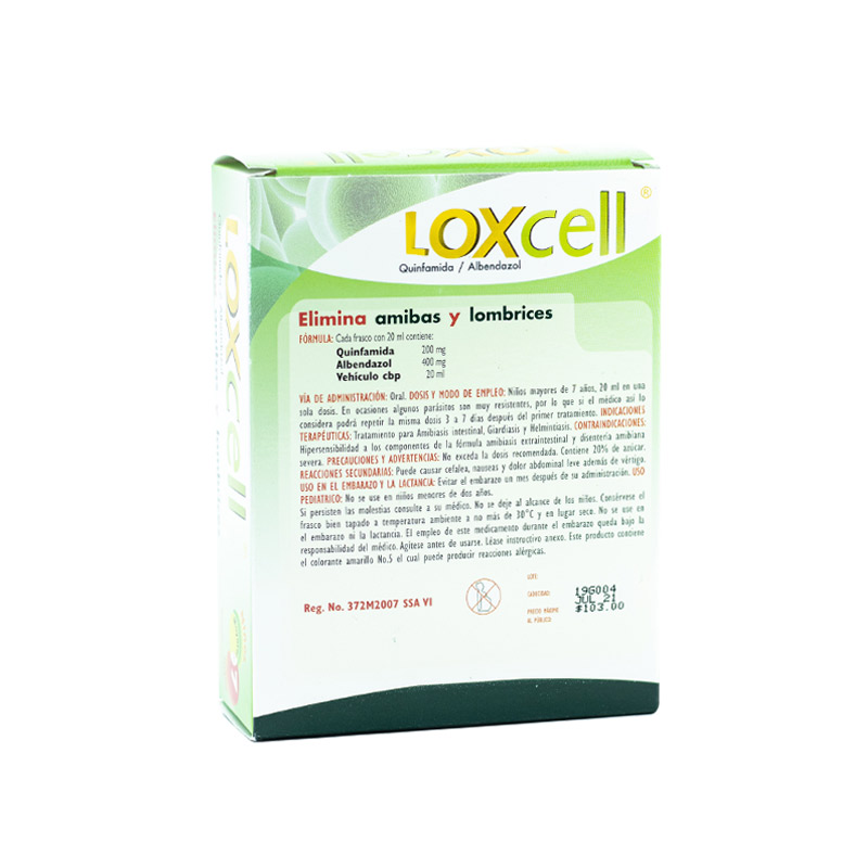 LOXCELL 2.0 /1.0 G JUN102 SUSP 20 ML | Farmacias San Isidro | Farmacia ...