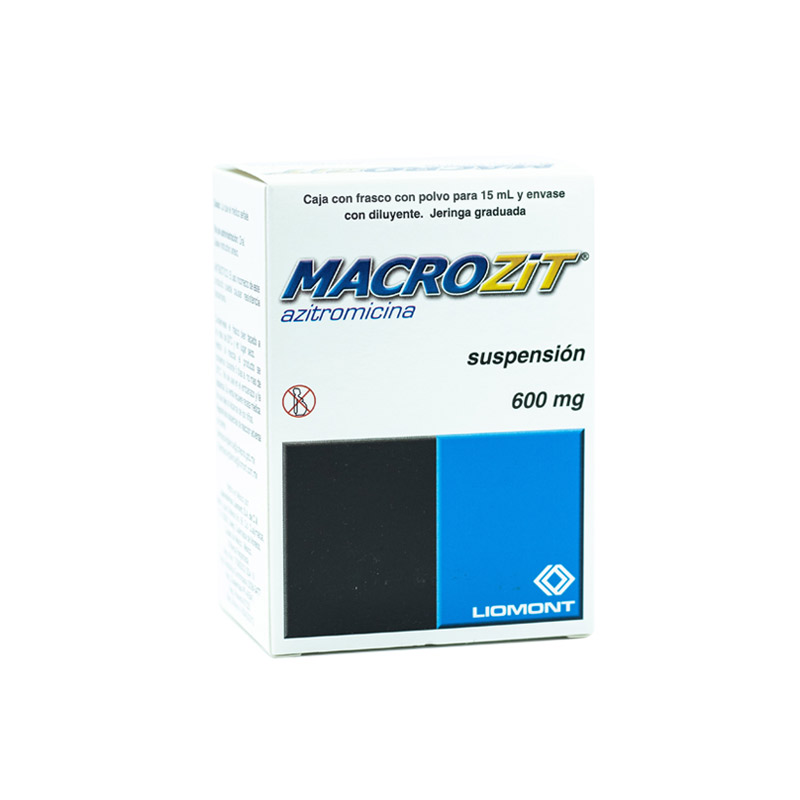 MACROZIT 600MG SUSP 15ML | Farmacias San Isidro