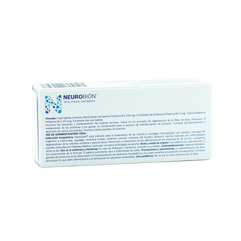 NEUROBION TAB C/30 | Farmacias San Isidro