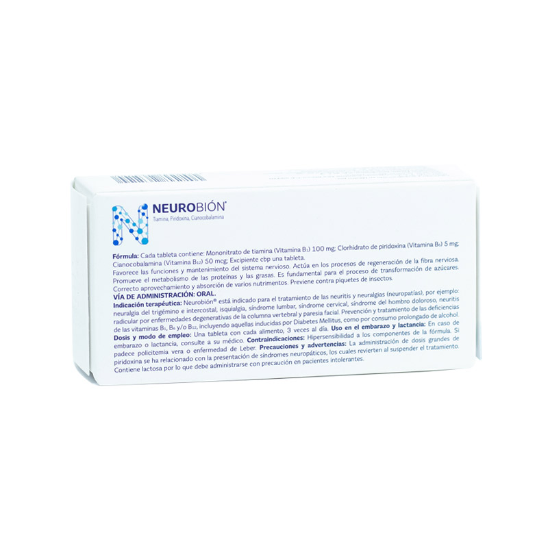NEUROBION TAB C/60 | Farmacias San Isidro