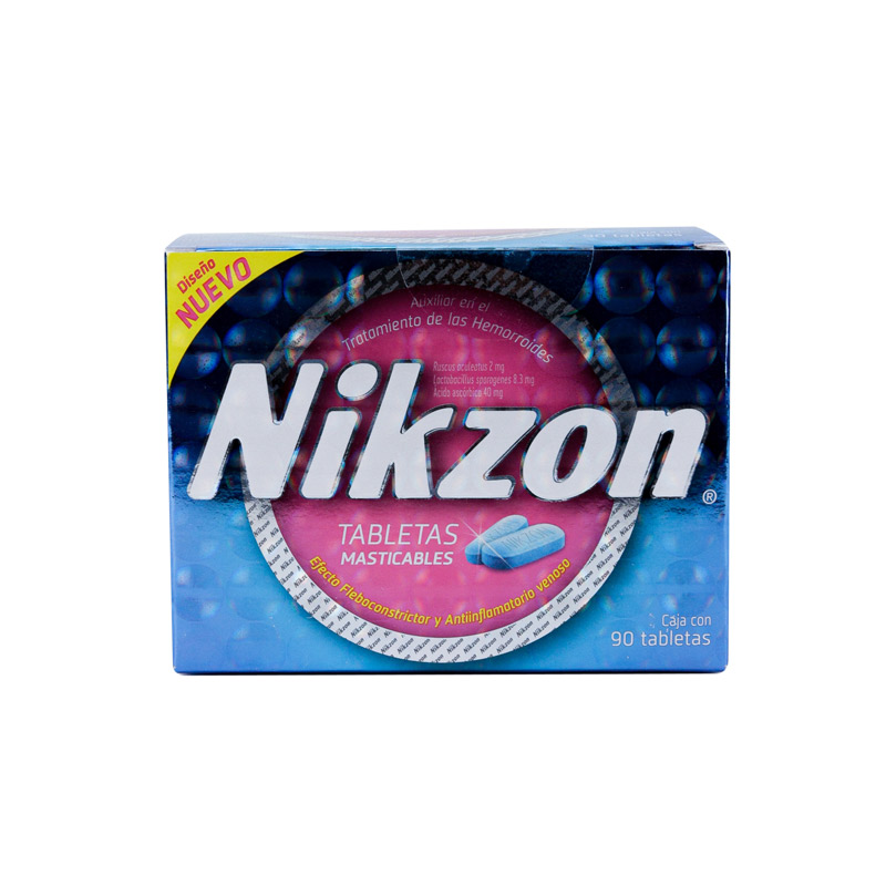 NIKZON TAB MAST C/90 | Farmacias San Isidro | Farmacia a domicilio