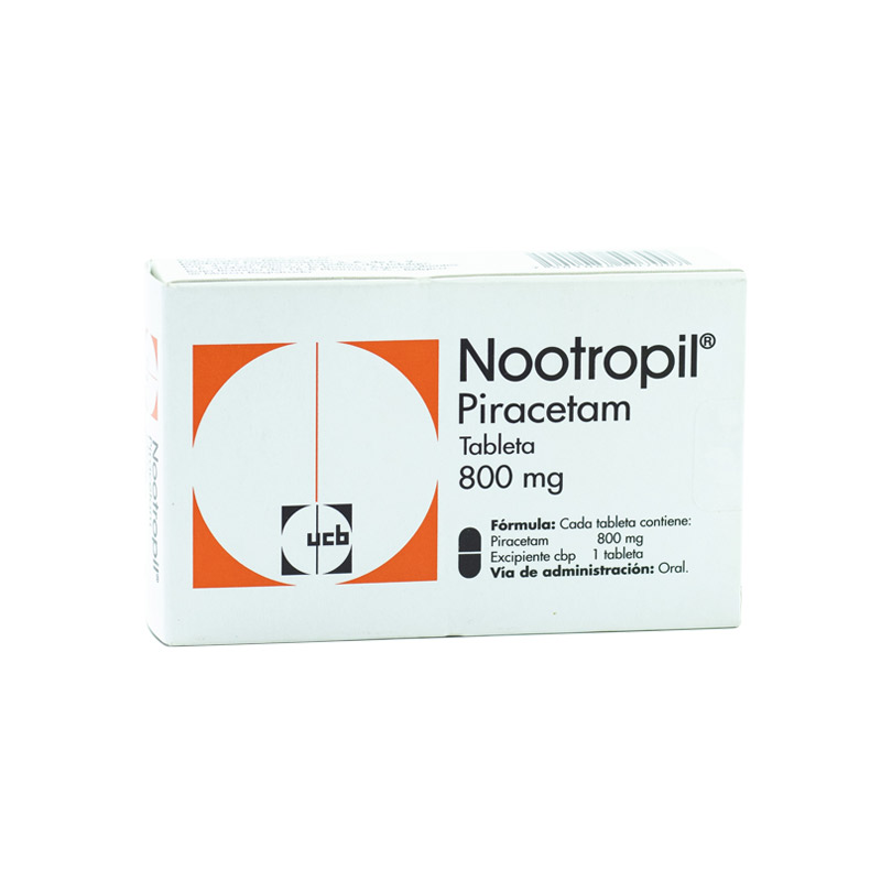 NOOTROPIL 800MG TAB C/30 | Farmacias San Isidro | Farmacia a domicilio