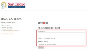 Farmacias San Isidro | Farmacia a domicilio Facturación