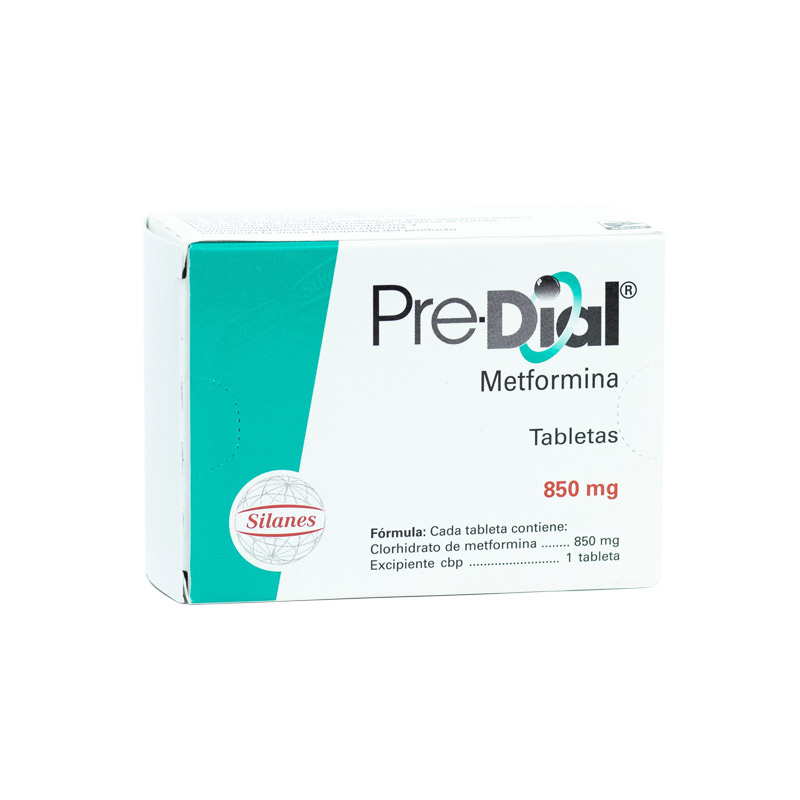 PREDIAL 850MG TAB C/60 | Farmacias San Isidro | Farmacia a domicilio
