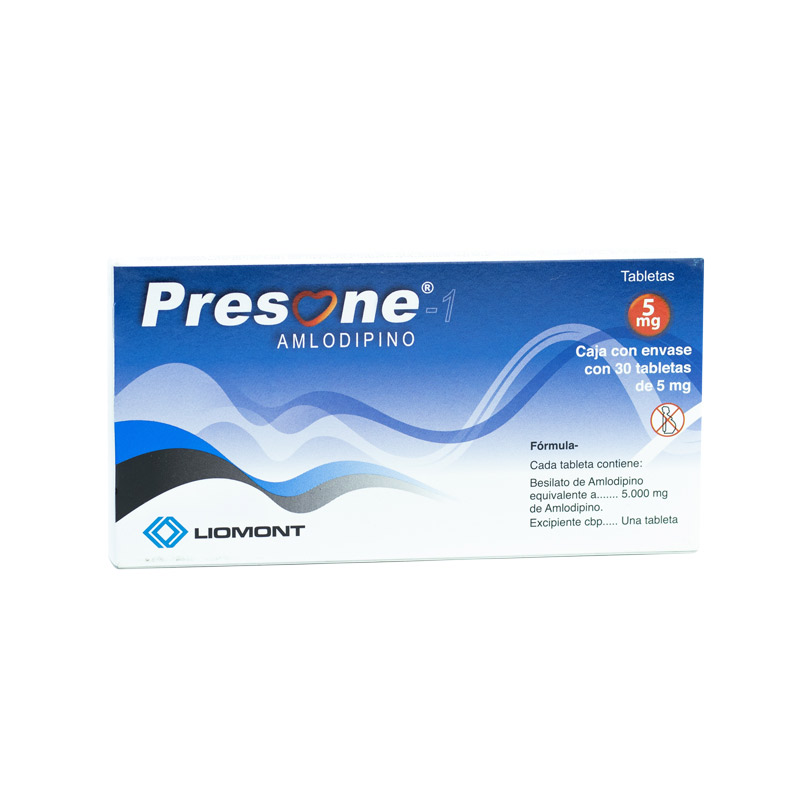 PRESONE-1 5MG TAB C/30 | Farmacias San Isidro | Farmacia a domicilio