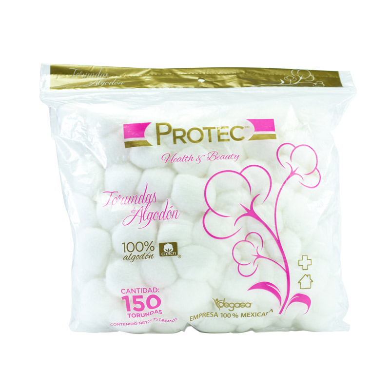 TORUNDA ALGODON PROTEC BOL 75GR | Farmacias San Isidro