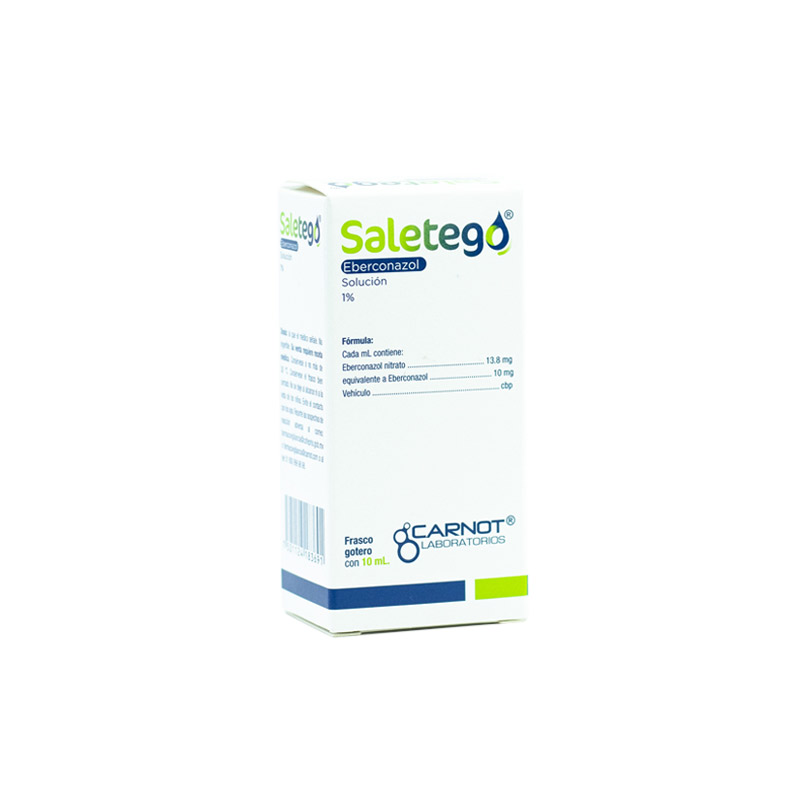 SALETEGO EBERCONAZOL 1 SOL 10ML | Farmacias San Isidro | Farmacia a ...