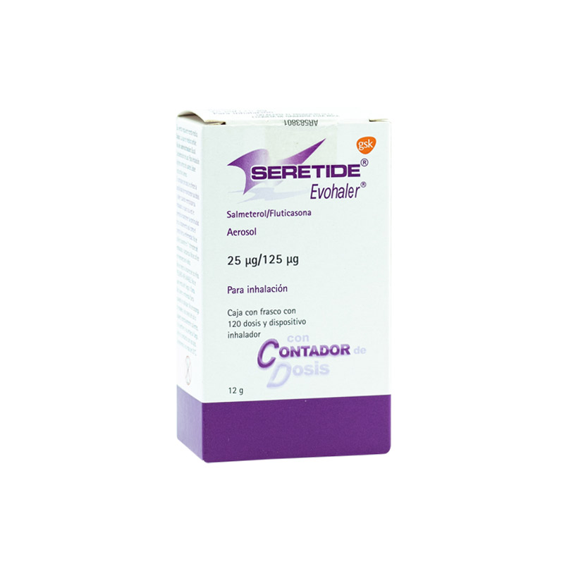 SERETIDE EVO 25/125MCG CD 120 DOSIS | Farmacias San Isidro | Farmacia a ...