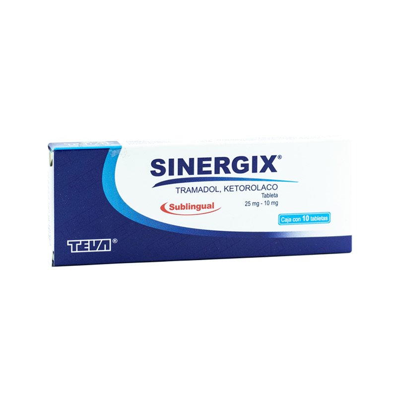 SINERGIX SUBLINGUAL 25/10MG TAB C/10 | Farmacias San Isidro | Farmacia ...