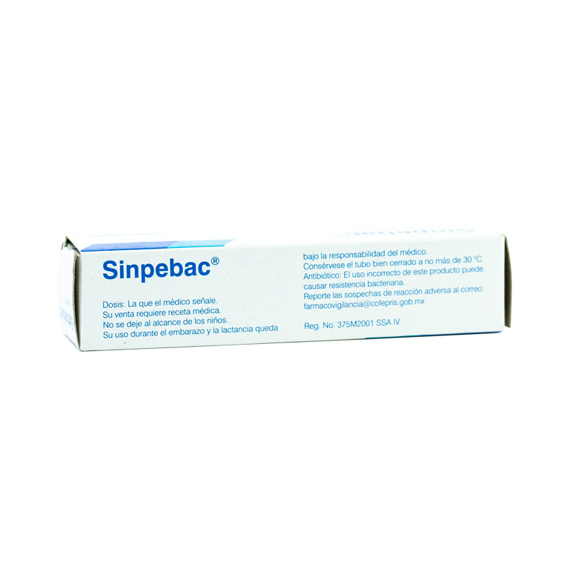 SINPEBAC 2 UNG 15GR | Farmacias San Isidro | Farmacia a domicilio