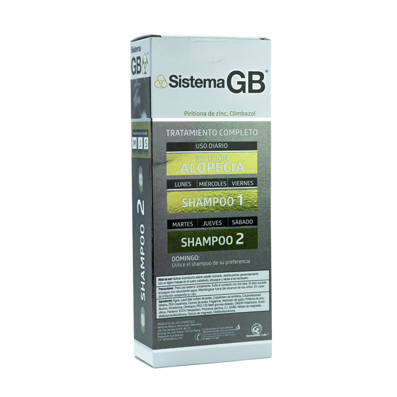 SISTEMA GB DOS SHAMPOO 230ML | Farmacias San Isidro | Farmacia a domicilio