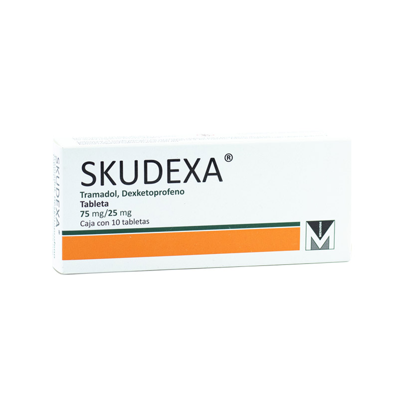 SKUDEXA 75MG/25MG TAB C/10 | Farmacias San Isidro | Farmacia a domicilio