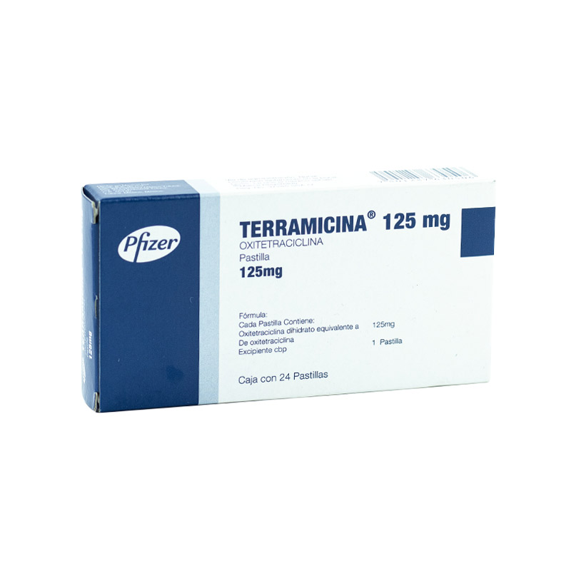 TERRAMICINA 125MG PAST C/24 | Farmacias San Isidro | Farmacia a domicilio