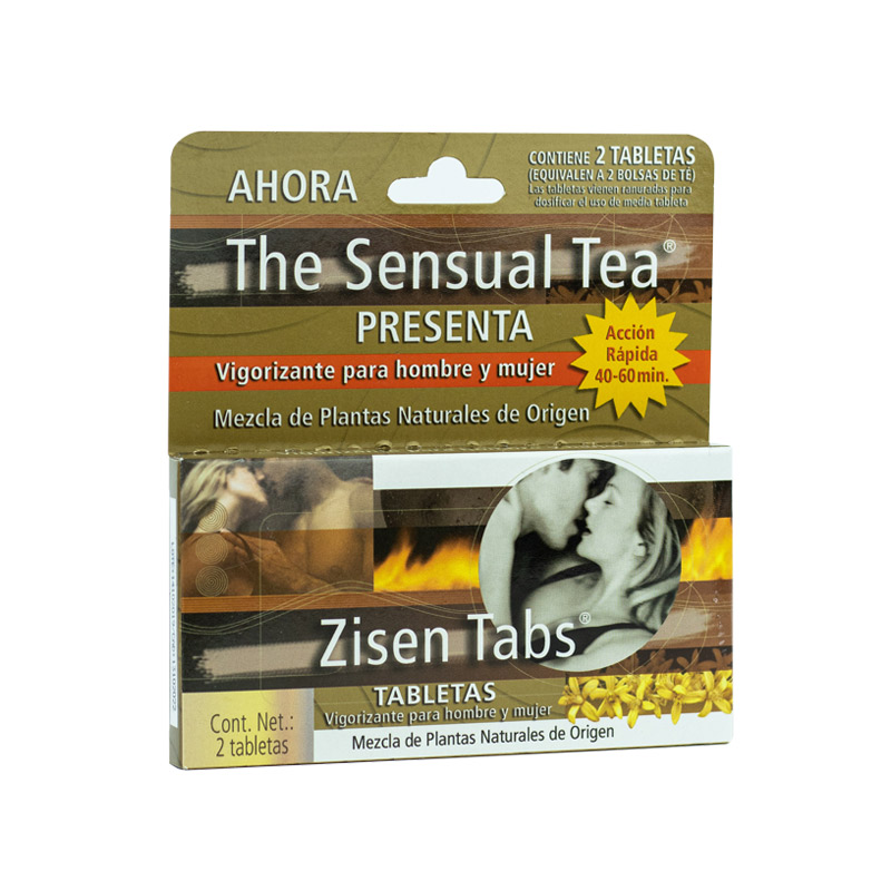 THE SENSUAL TEA ZISEN TAB C/2 | Farmacias San Isidro