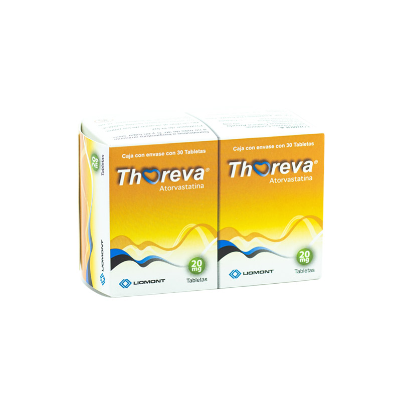 THOREVA 20MG TAB DUAL C/30 | Farmacias San Isidro | Farmacia a domicilio