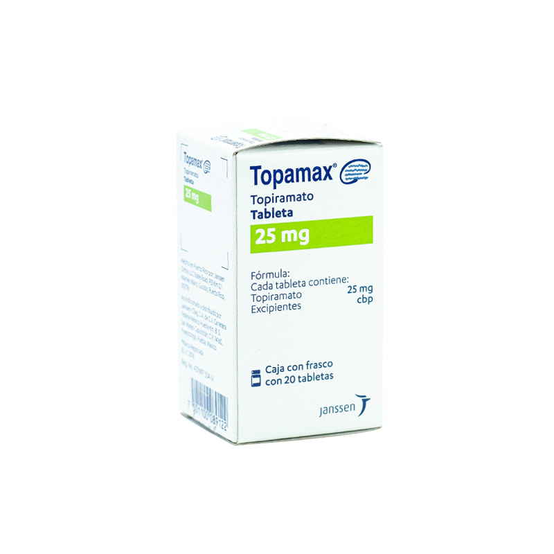 TOPAMAX 25MG TAB C/20 | Farmacias San Isidro | Farmacia a domicilio