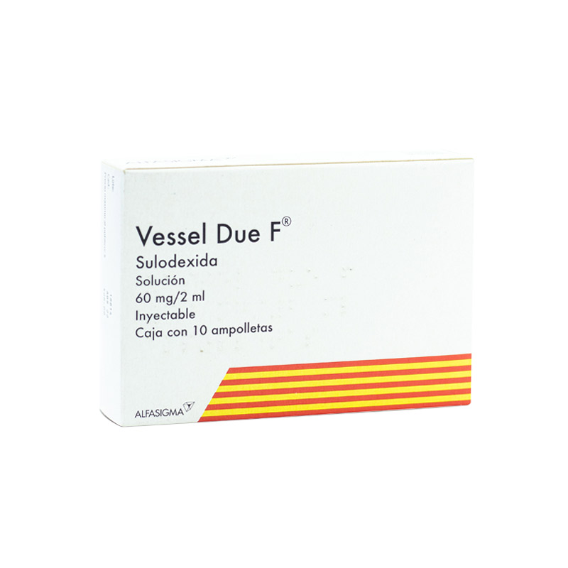 VESSEL DUE F 60MG/2ML SOL INY C/10 AMP | Farmacias San Isidro ...