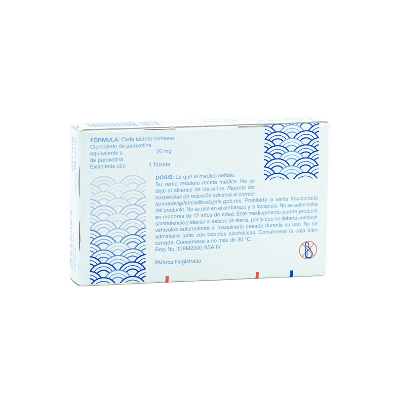 XERENEX 20MG C/10 TABLETAS | Farmacias San Isidro | Farmacia a domicilio