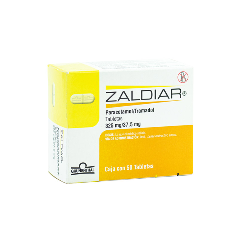 ZALDIAR 325/37.5MG TAB C/50 | Farmacias San Isidro
