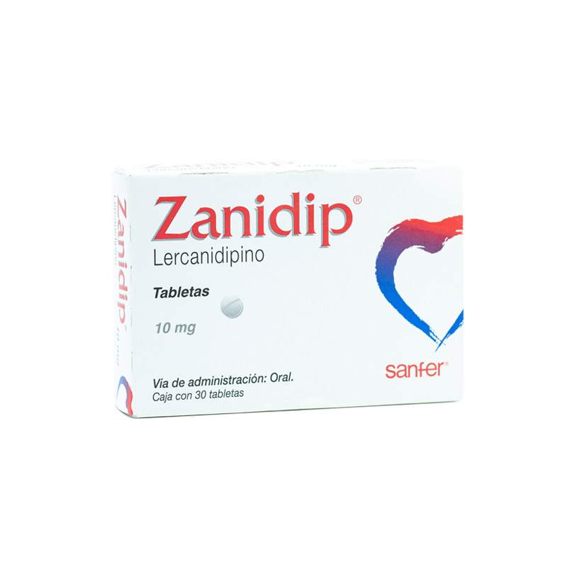 ZANIDIP 10MG TAB C/30 | Farmacias San Isidro | Farmacia a domicilio
