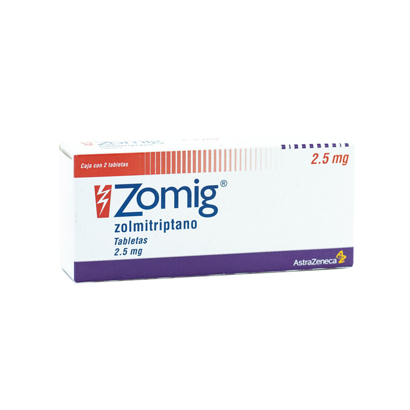 ZOMIG 2.5 TAB | Farmacias San Isidro | Farmacia a domicilio