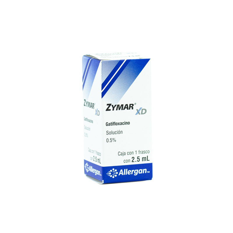 ZYMAR XD SOL OFT 2.5ML | Farmacias San Isidro | Farmacia a domicilio