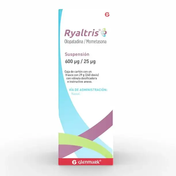 RYALTRIS 600MCG / 25MCG SUSPENSI?N CON UN FRASCO 29MG (240 DOSIS ...
