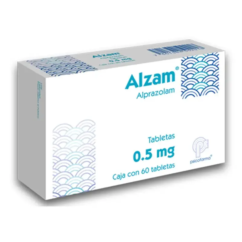 ALZAM 0.5MG TAB C/60 | Farmacias San Isidro
