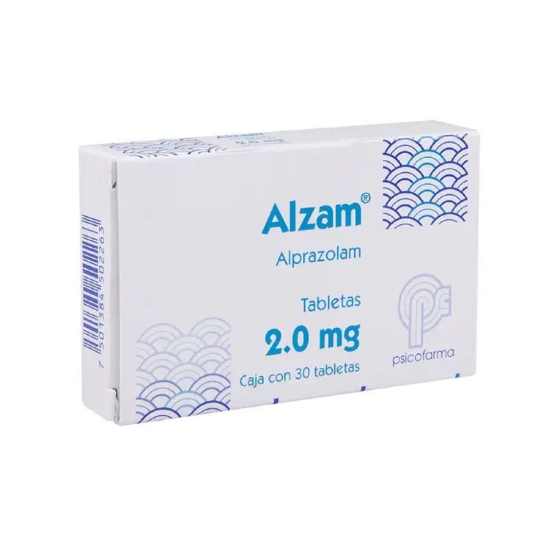 ALZAM 2MG TAB C/30 | Farmacias San Isidro
