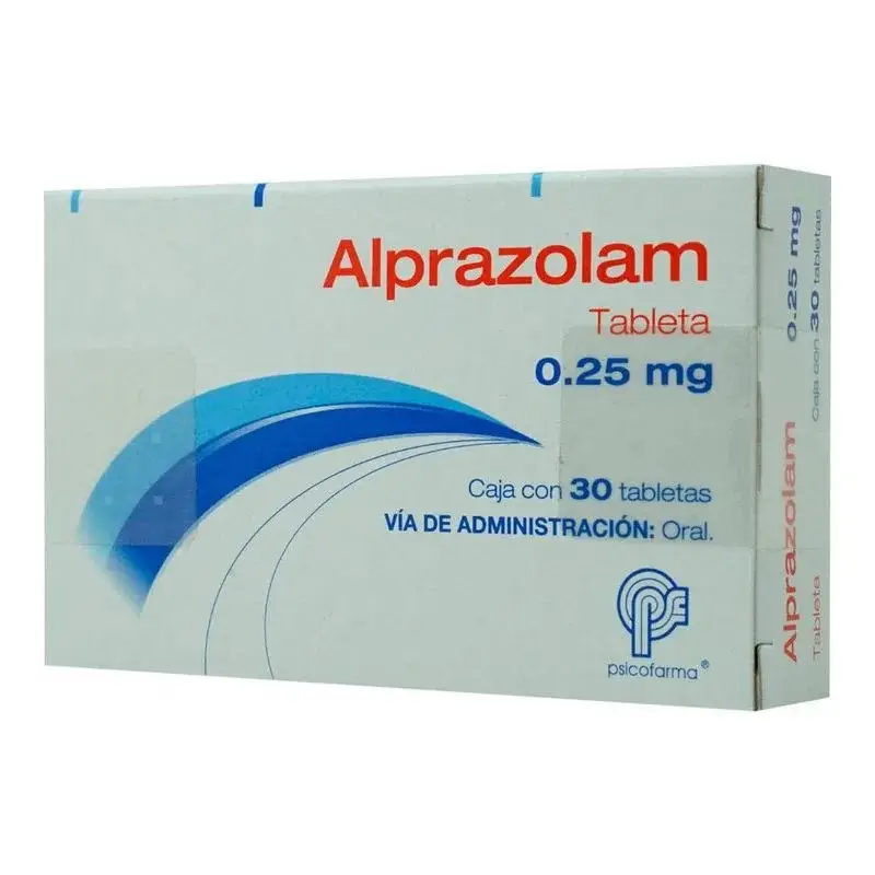 ALPRAZOLAM 0.25MG TAB C/30 | Farmacias San Isidro