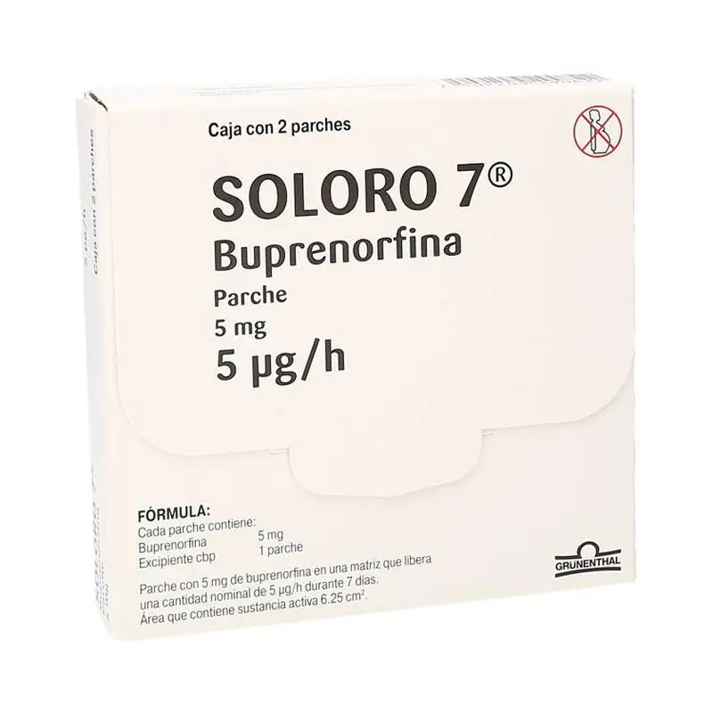 SOLORO 7 5MG C/2 PARCHES | Farmacias San Isidro | Farmacia a domicilio