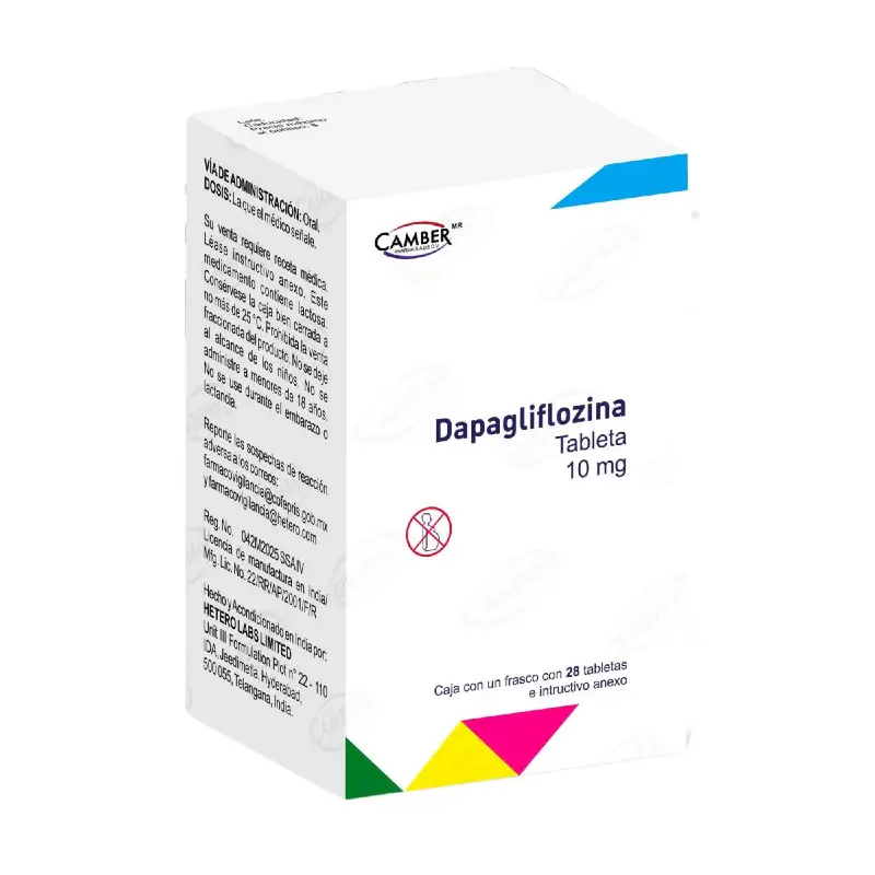 DAPAGLIFLOZINA 10MG TAB C/28 | Farmacias San Isidro