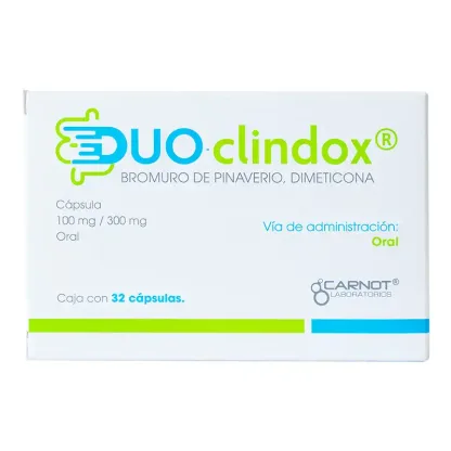 DUO-CLINDOX 100MG/300MG CON 32 CÁPSULAS | Farmacias San Isidro ...