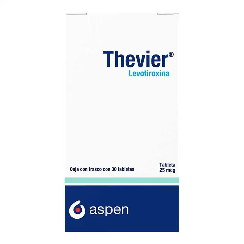 THEVIER 50MCG TAB C/50 | Farmacias San Isidro