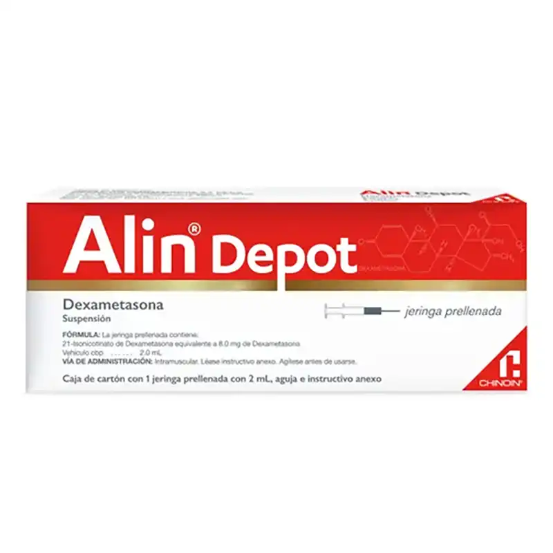 ALIN DEPOT 8 MG/ 2 ML JERINGA PRELLENADA | Farmacias San Isidro