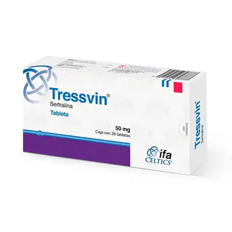 TRESSVIN 50MG C/28 TAB | Farmacias San Isidro