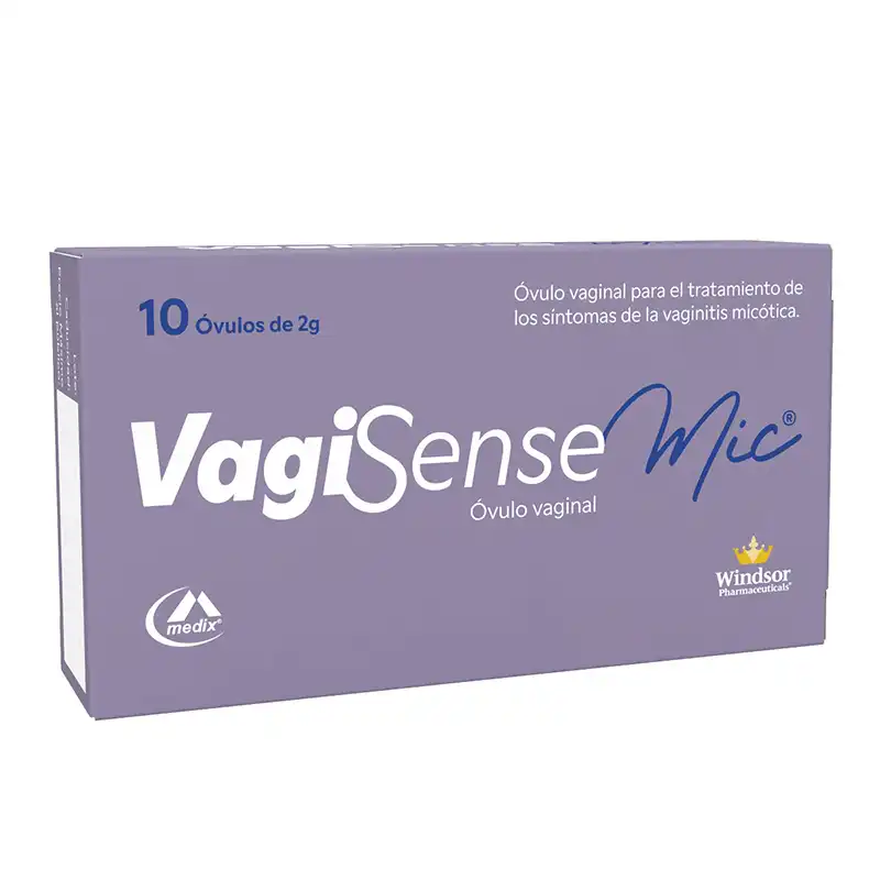 VAGISENSE MIC 2 GR CON 10 OVULOS | Farmacias San Isidro