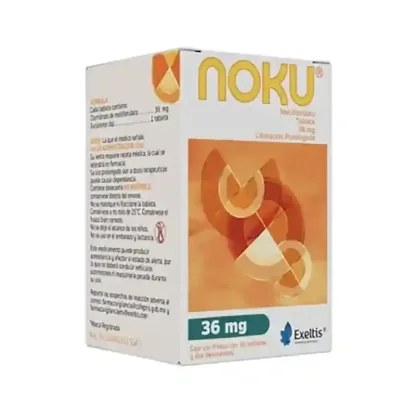 NOKU 36 MG CON 30 TABLETAS | Farmacias San Isidro